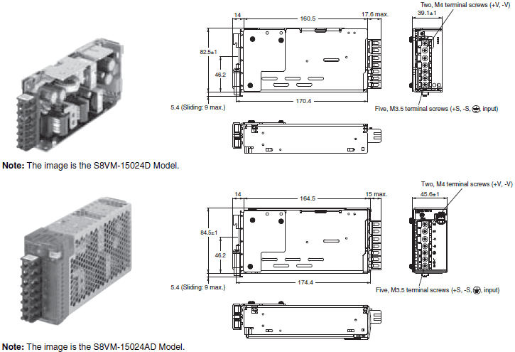 S8VM Switch Mode Power Supply (15/30/50/100/150/300/600/1,500-W Models ...