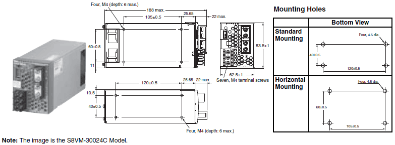 S8VM Switch Mode Power Supply (15/30/50/100/150/300/600/1,500-W Models ...