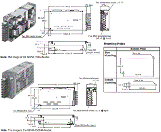 S8VM Switch Mode Power Supply (15/30/50/100/150/300/600/1,500-W Models ...