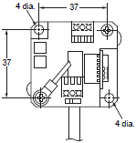 ES2-HB / THB Humidity Sensor, Temperature/Humidity Sensor/Dimensions ...