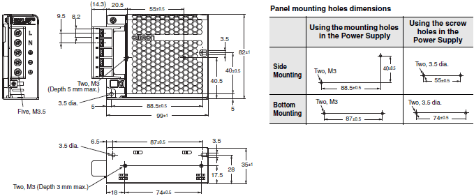 S8FS-G Switch Mode Power Supply (15/30/50/100/150/300/600-W Models ...